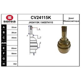 EAI Gelenksatz, Antriebswelle cv24115k