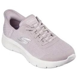 Wanderschuh Skechers "Slip-ins", Damen, Gr. 38, lila (violett), Obermaterial: 100% Textilmaterial TEXMAT., Schuhe Wanderschuh
