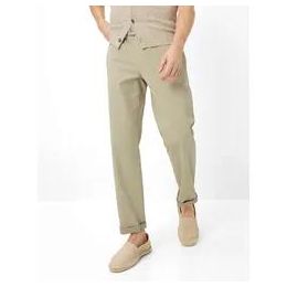 Chinohose Brax "Style EVEREST", Herren, Gr. 29, Normalgr&ouml;&szlig;en, moosgr&uuml;n, Web, 78% Baumwolle, 19% Lyocell, 3% Elasthan, Hosen Chinohose