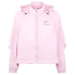 Windbreaker Plein Sport "Windbreaker Jacket Scratch", Damen, Gr. S, 03, rose, pink, Obermaterial: 100% Polyamid, Jacken Windbreaker
