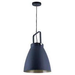 Paco Home Pendelleuchte "BOONE PD", schwarz, 1, &Oslash; 39cm H: 58cm, Leuchten, Stehleuchte Modern Wohnzimmer Industrial Scheinwerfer Design E27, Pendelleuchte