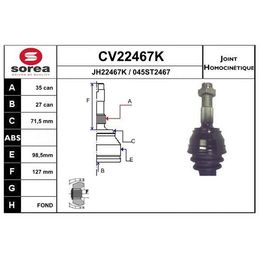 EAI Gelenksatz, Antriebswelle cv22467k