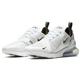 Sneaker Nike SPORTSWEAR "Air Max 270", Herren, Gr. 43, wei&szlig;, schwarz, wei&szlig;, Synthetik, Textil, Schuhe Sneaker