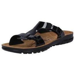 Sandale Birkenstock "Sofia", Damen, Gr. 39, schwarz, Obermaterial: 100% sonstige Fasern AF., Schuhe Sandale