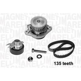 MAGNETI MARELLI Wasserpumpe + Zahnriemensatz 341401370002 f&uuml;r VW AUDI