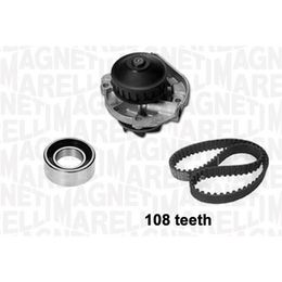 MAGNETI MARELLI Wasserpumpe + Zahnriemensatz 341401610001 f&uuml;r LANCIA