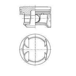 KOLBENSCHMIDT Kolben 41006610