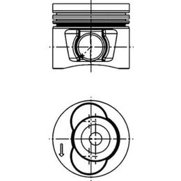 KOLBENSCHMIDT Kolben 40715610