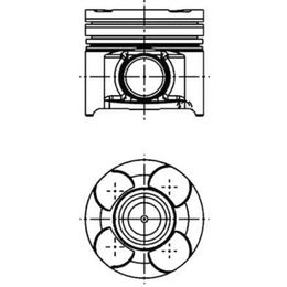 KOLBENSCHMIDT Kolben 40660620