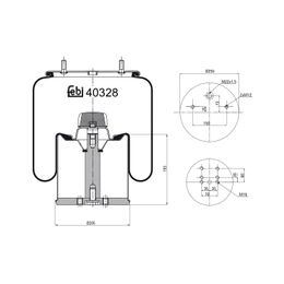 febi bilstein 40328 260mm