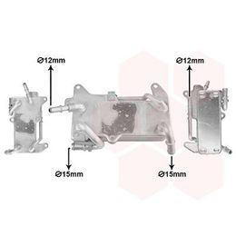 Van Wezel &Ouml;lk&uuml;hler, Automatikgetriebe 03013722 f&uuml;r Audi
