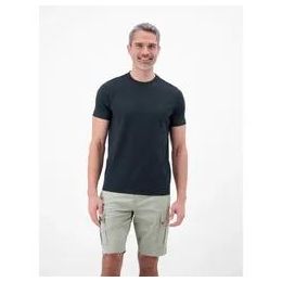 T-Shirt Lerros "T-Shirt in Cool & Dry Qualit&auml;t", Damen, Gr. 3XL, classic navy, 75% Baumwolle, 25% Polyester, Rundhals, Shirts T-Shirt, Feuchtigkeitsregulierend, hoher Tragekomfort, Einfarbig, Kurzarm
