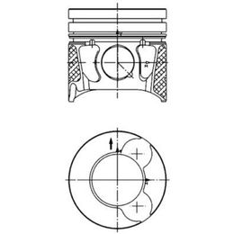 KOLBENSCHMIDT Kolben 99700610