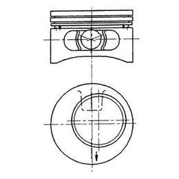 KOLBENSCHMIDT Kolben 92123620