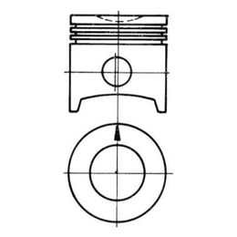 KOLBENSCHMIDT Reparatursatz, Kolben/Zylinderlaufbuchse 93293963 f&uuml;r VW