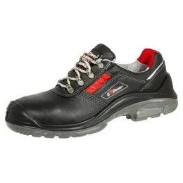 Sicherheitsschuh U-Power "Elect" Gr. 39, schwarz (schwarz, rot), 39, Obermaterial: 100% Rindsleder Leather cow., Schuhe