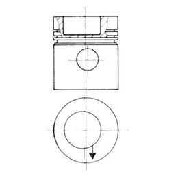 KOLBENSCHMIDT Kolben 93831610