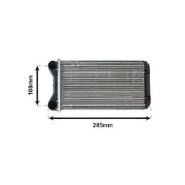 Van Wezel W&auml;rmetauscher, Innenraumheizung 03006223 f&uuml;r SEAT