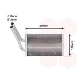 Van Wezel W&auml;rmetauscher, Innenraumheizung 37006570 f&uuml;r OPEL