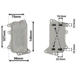 Van Wezel &Ouml;lk&uuml;hler, Automatikgetriebe 06003556 f&uuml;r BMW