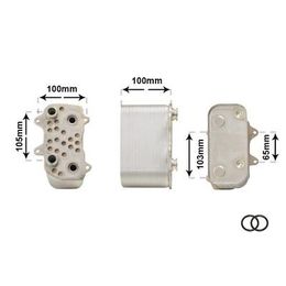 Van Wezel &Ouml;lk&uuml;hler, Automatikgetriebe 74013702 f&uuml;r PORSCHE