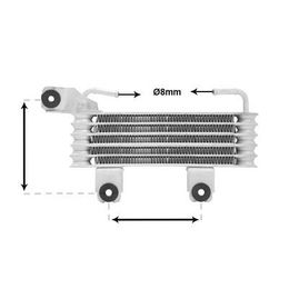Van Wezel &Ouml;lk&uuml;hler, Automatikgetriebe 82013700 f&uuml;r HYUNDAI