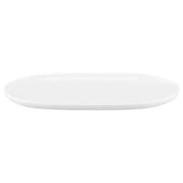 Servierplatte Seltmann Weiden "Sento Home", wei&szlig;, unifarben, B:20,5cm H:2,7cm L:33,4cm, Porzellan, Servierplatten, Servierplatte, Platte, Teller oval