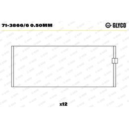 GLYCO 7138666050mm f&uuml;r DAF