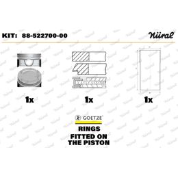 N&Uuml;RAL N&Uuml;RAL Reparatursatz, Kolben/Zylinderlaufbuchse 8852270000