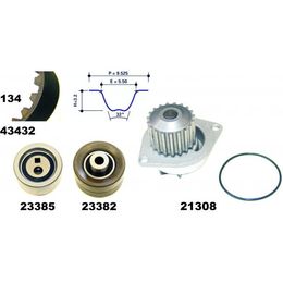 MAPCO Wasserpumpe + Zahnriemensatz 41432 f&uuml;r Peugeot Citro&euml;n