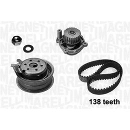 MAGNETI MARELLI Wasserpumpe + Zahnriemensatz 341403640001 f&uuml;r Audi Skoda