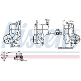 NISSENS Ausgleichsbeh&auml;lter, K&uuml;hlmittel 996288 f&uuml;r VW