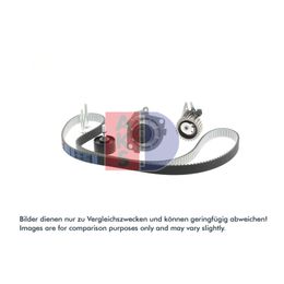 AKS DASIS Wasserpumpe + Zahnriemensatz 570291n f&uuml;r Opel ALFAROME/Fiat/LANCI SAAB Suzuki