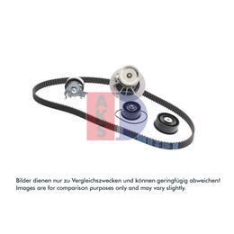 AKS DASIS Wasserpumpe + Zahnriemensatz 570321n f&uuml;r Opel