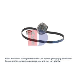 AKS DASIS Wasserpumpe + Zahnriemensatz 570303n f&uuml;r ALFAROME/Fiat/LANCI