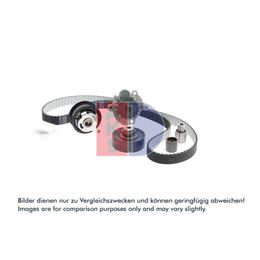 AKS DASIS Wasserpumpe + Zahnriemensatz 570334n f&uuml;r VAG