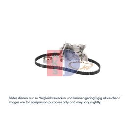 AKS DASIS Wasserpumpe + Zahnriemensatz 570346n f&uuml;r DACIA RENAULT
