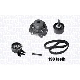 MAGNETI MARELLI Wasserpumpe + Zahnriemensatz 341403980001 f&uuml;r LANCIA Fiat