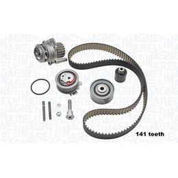 MAGNETI MARELLI Wasserpumpe + Zahnriemensatz 341405860001 f&uuml;r SEAT Audi