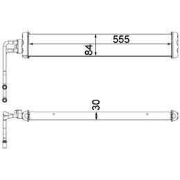Mahle &Ouml;lk&uuml;hler, Automatikgetriebe clc99000p f&uuml;r BMW