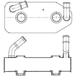 Mahle &Ouml;lk&uuml;hler, Automatikgetriebe clc178000s f&uuml;r CUPRA VW Skoda