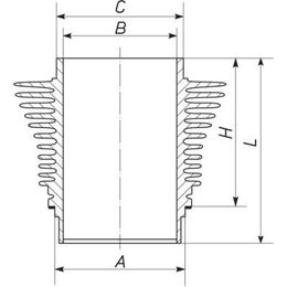 Mahle Zylinderlaufbuchse 503wr0600 f&uuml;r PORSCHE