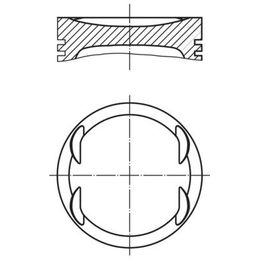 Mahle Kolben 0157602