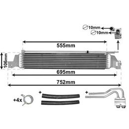 Van Wezel &Ouml;lk&uuml;hler, Automatikgetriebe 37013700 f&uuml;r Opel