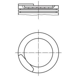 Mahle Kolben 0110812