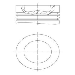 Mahle Kolben 028pi00155002