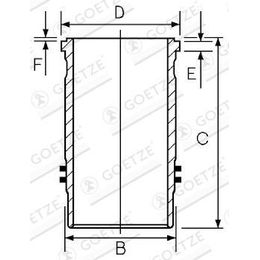 GOETZE ENGINE 1445016000 143,85mm