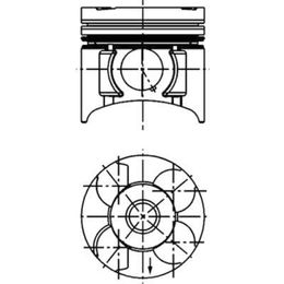 KOLBENSCHMIDT Kolben 40392620