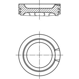 Mahle Kolben 0331601