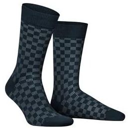 Socken Hudson "Socke Board", Damen, Gr. 43-46, blau (marine 0335), Obermaterial: 75% Baumwolle CO. 23% Polyamid PA. 2% Elasthan EL., Socken Socken